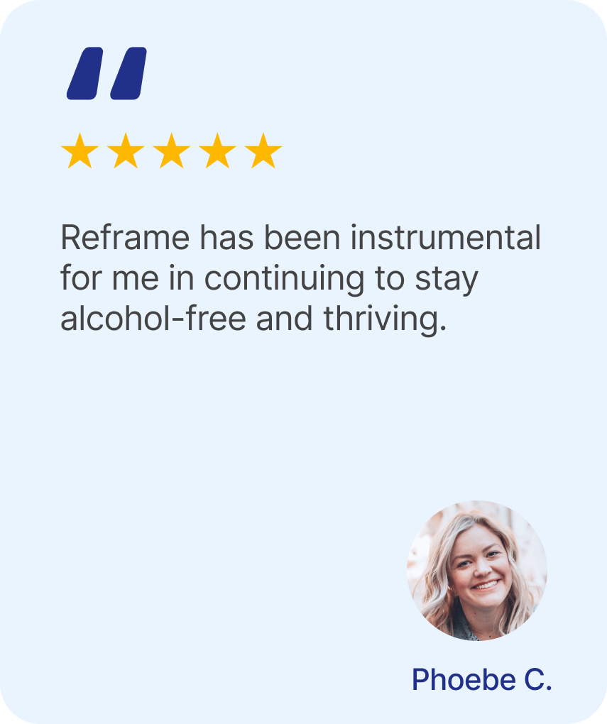 Reframe App: #1 Neuroscience-Based Alcohol Reduction App