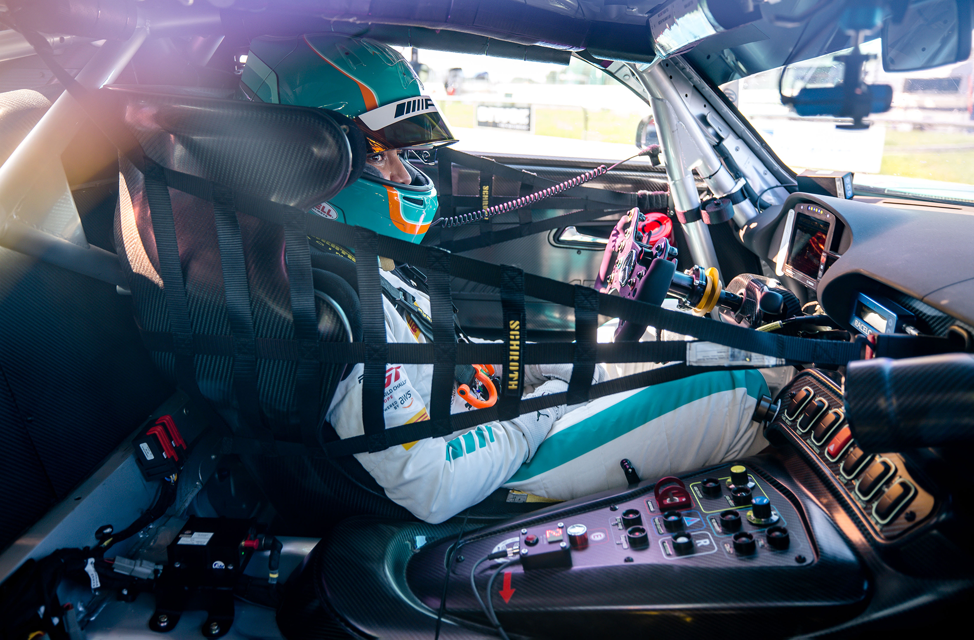 Reema shows strong pace, despite car being retired from second ...