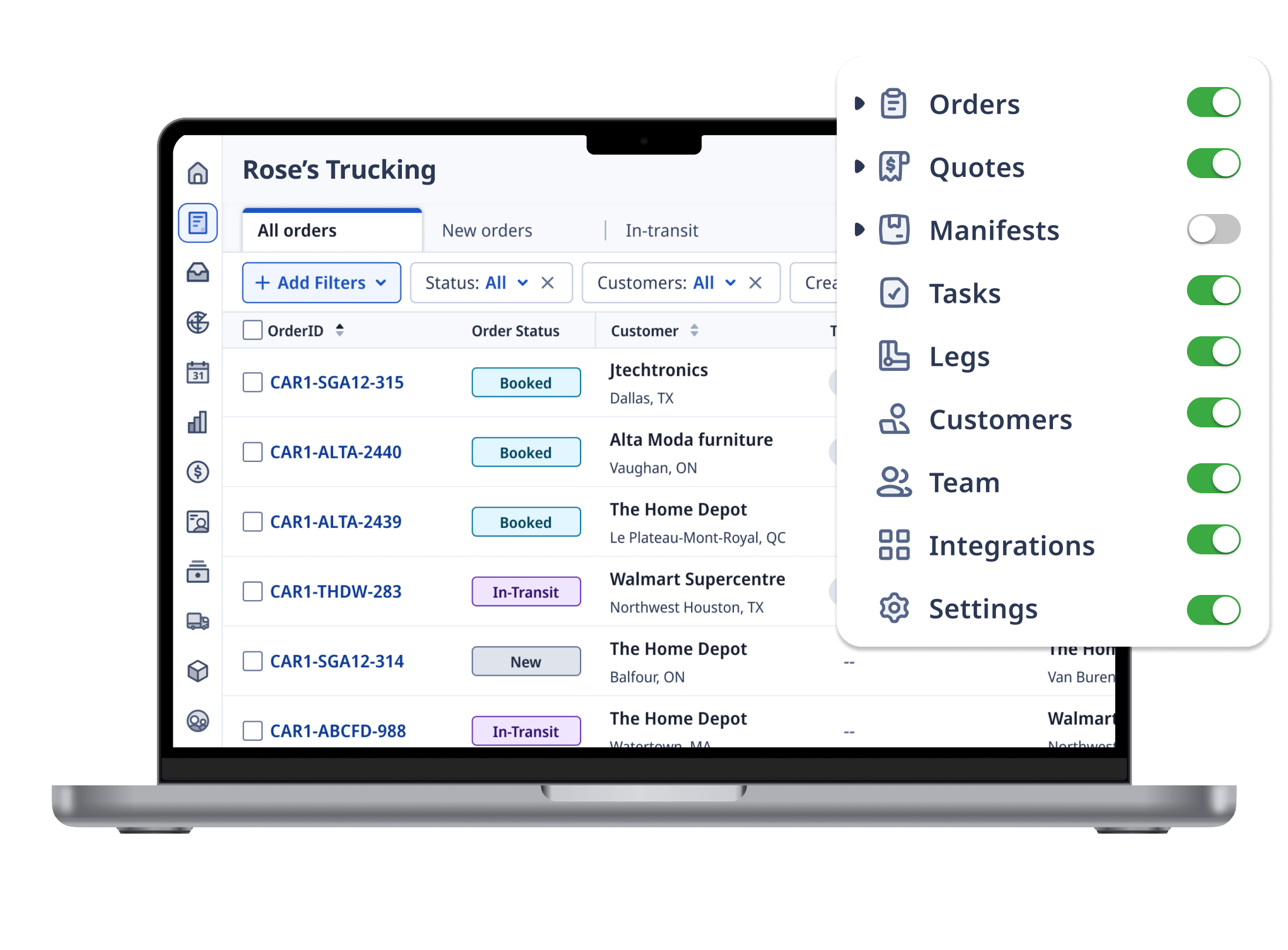Transportation Management Systems | Rose Rocket