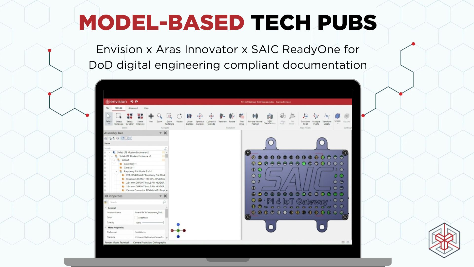 Model-based Tech Pubs: Integration with SAIC ReadyOne and Aras ...