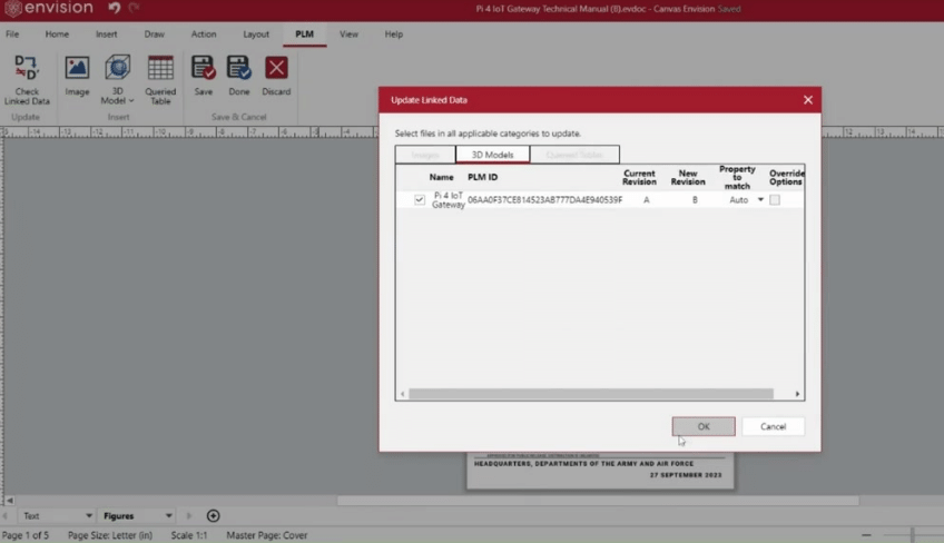 Integrate Envision and SAIC's ReadyOne Digital Engineering Platform