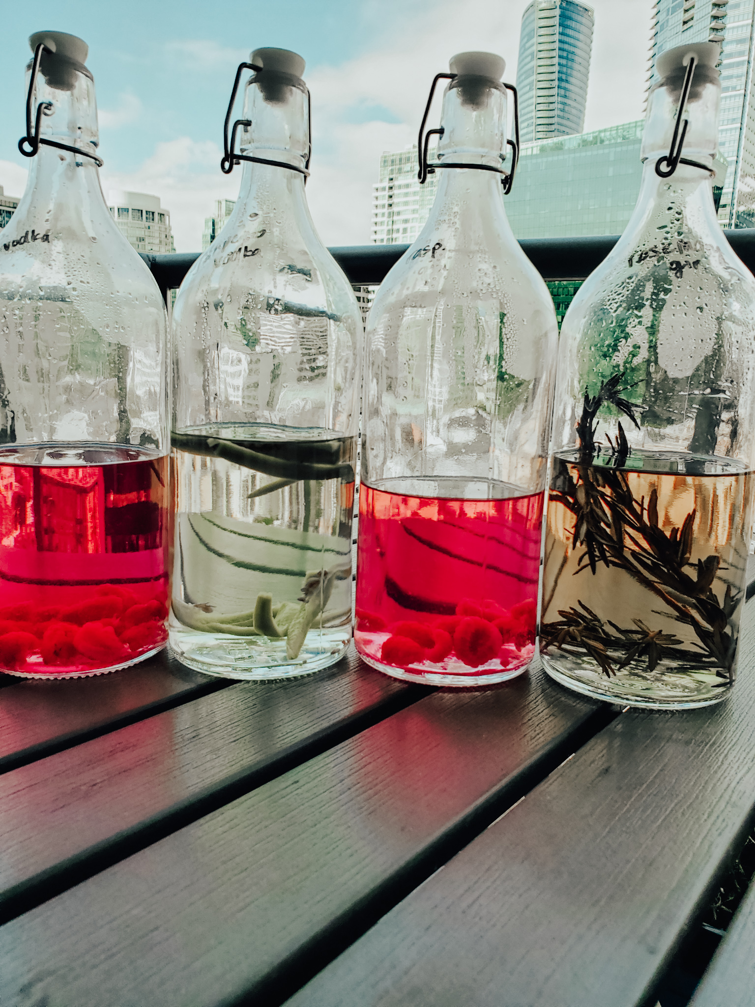 Gin and Vodka Infusions