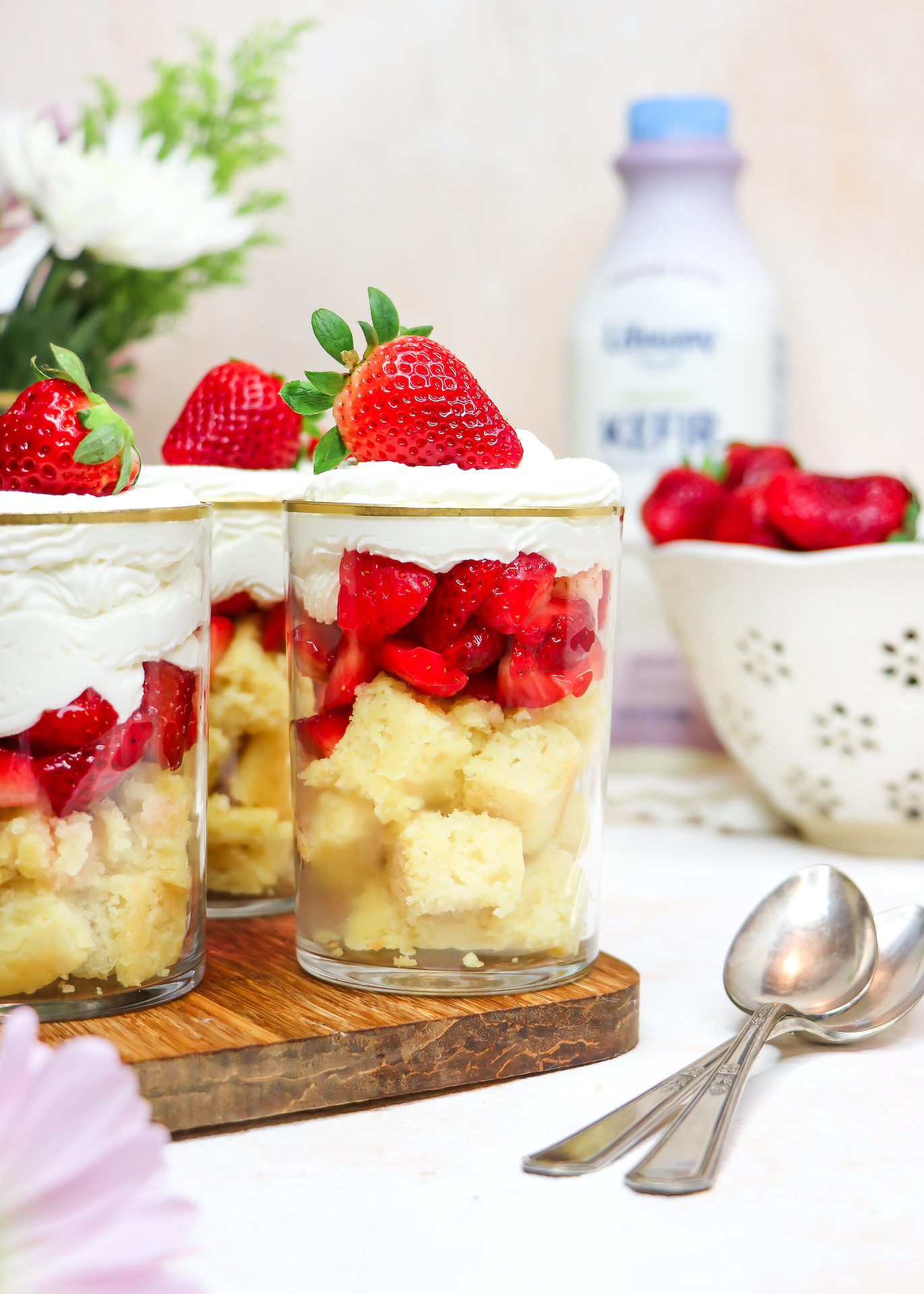 Mini Strawberry Shortcake Cups
