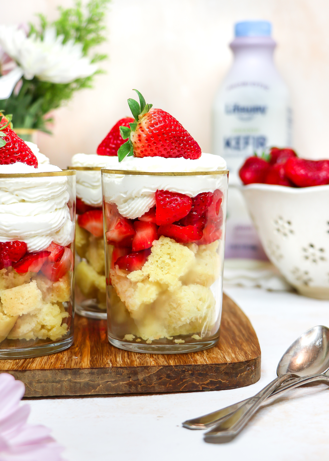 Mini Strawberry Shortcake Cups