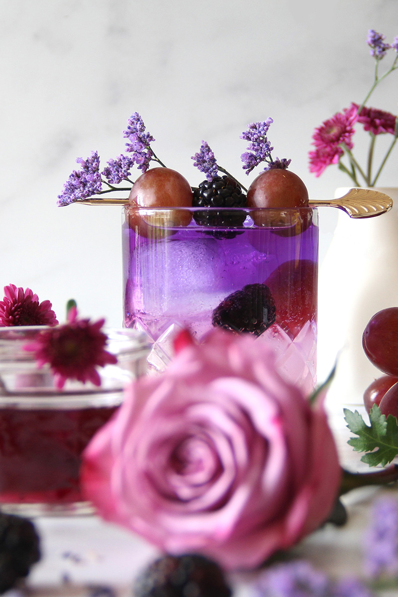 Purple Rain (a Cocktail to Honor Prince)