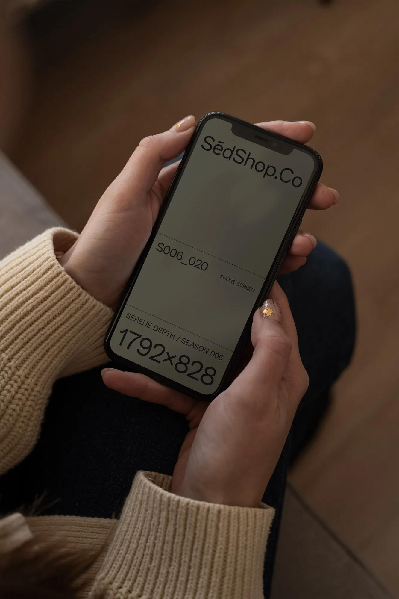 Apple iPhone Mockup S006-020 | SédShop.Co Mockups