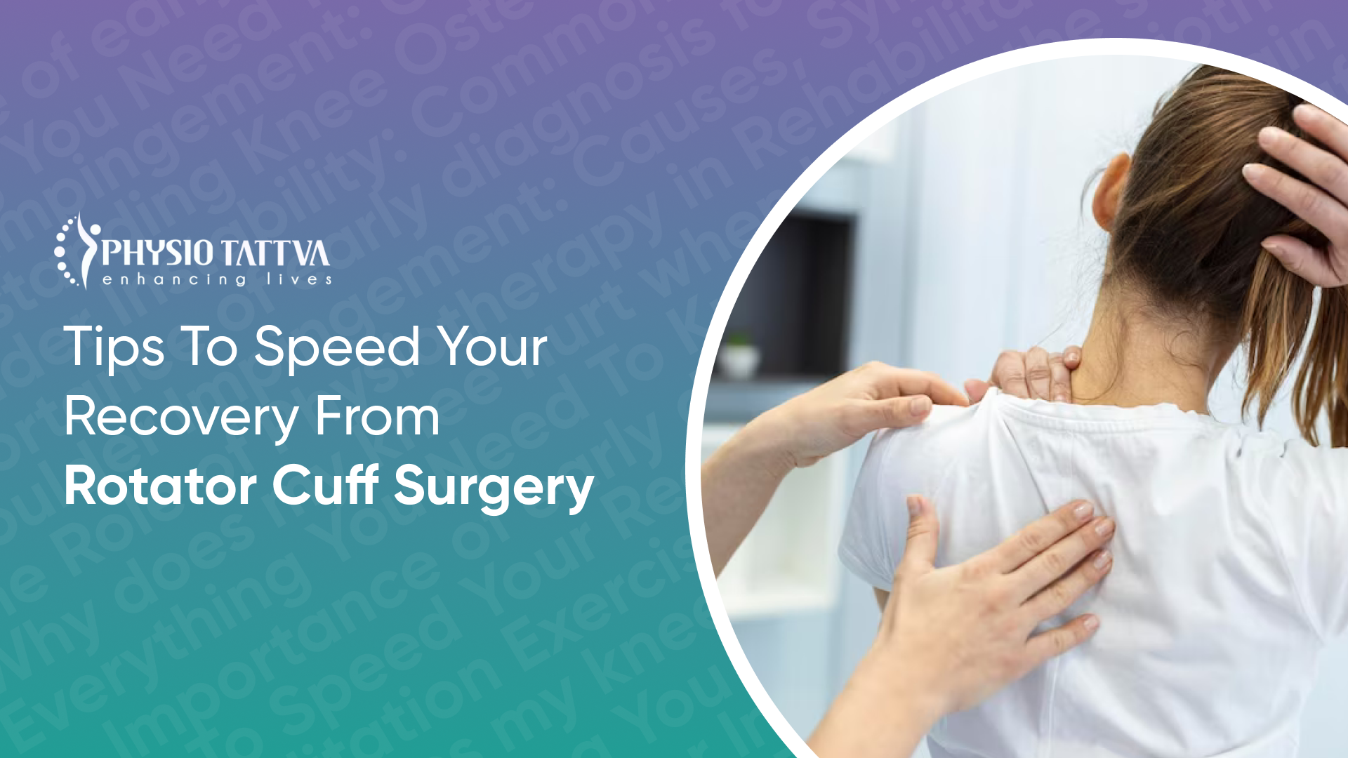 Rotator Cuff Surgery Rehab Online