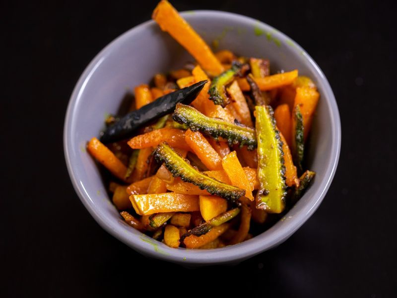 Uchhe-Kumro Bhaja—detailed recipe with video | Bong Eats recipe