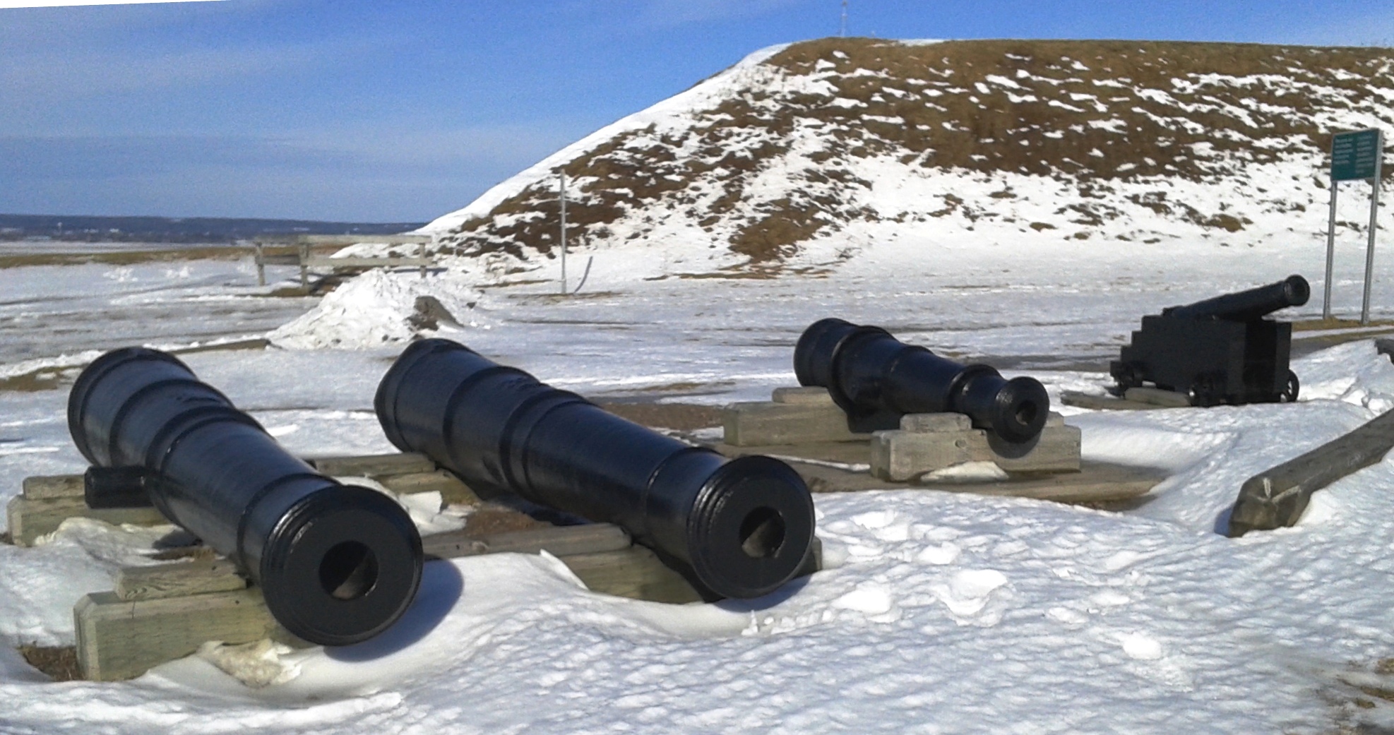 Artillery in Canada (7) New Brunswick: Aulac, Fort Beausejour - Fort ...