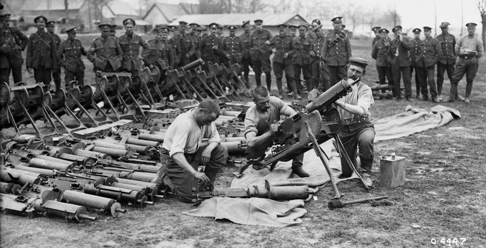 German First World War Machine Guns, York Sunbury Historical Society ...