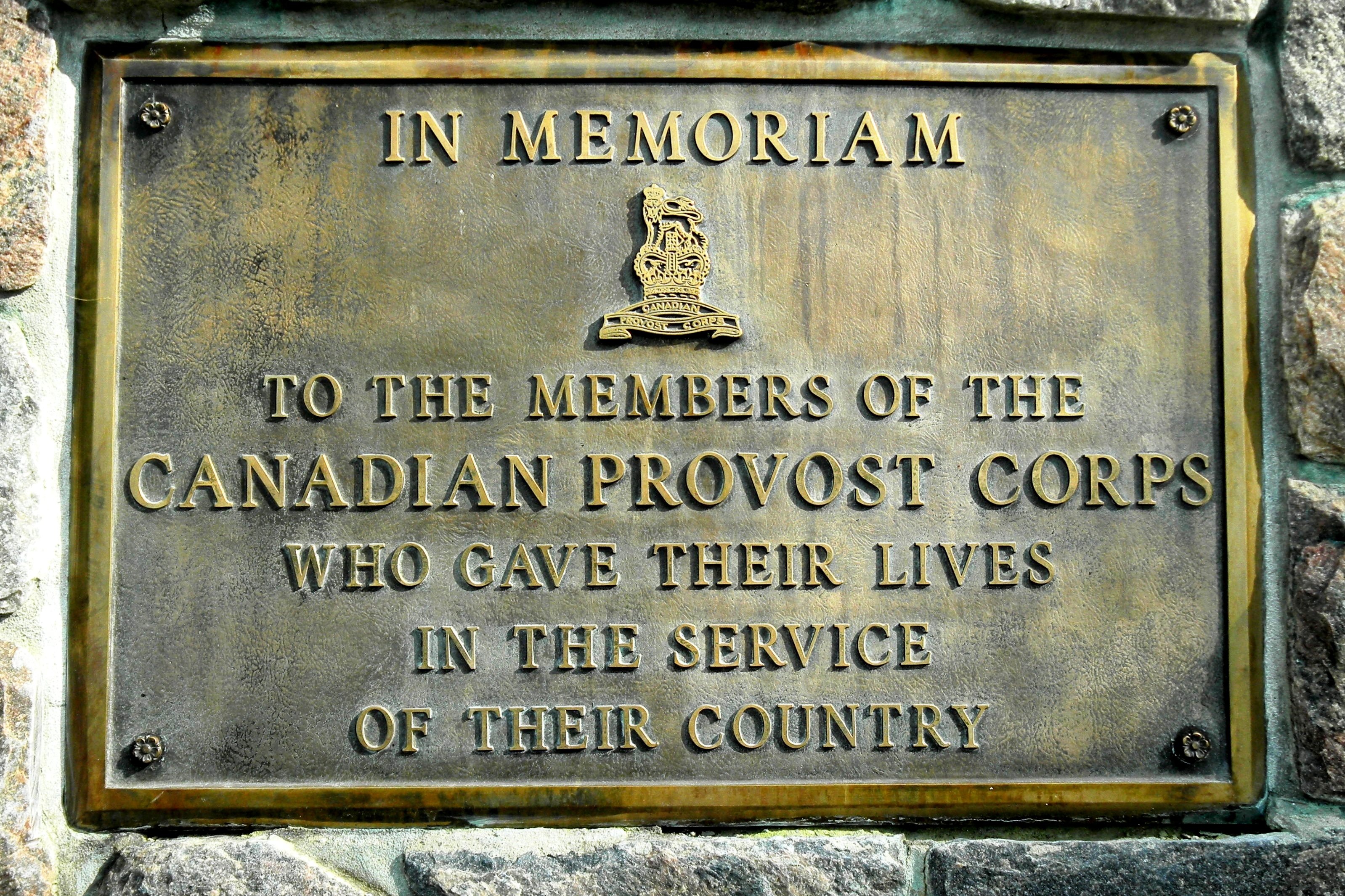 Canadian Provost Corps (C Pro C), Italy and North West Europe, 1943 ...