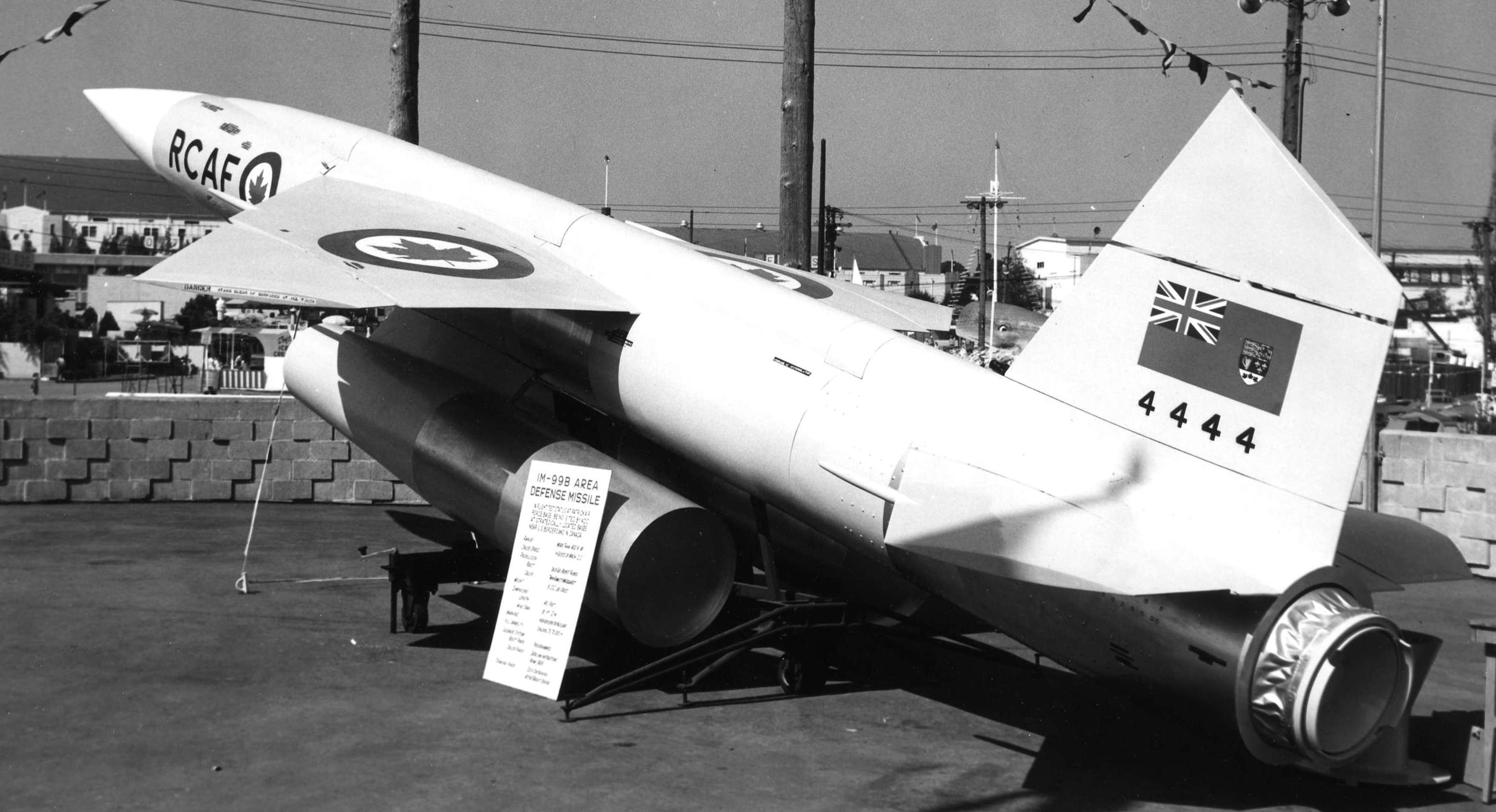 Canadian Warplanes 8: Boeing CIM 10B Bomarc surface-to-air missile