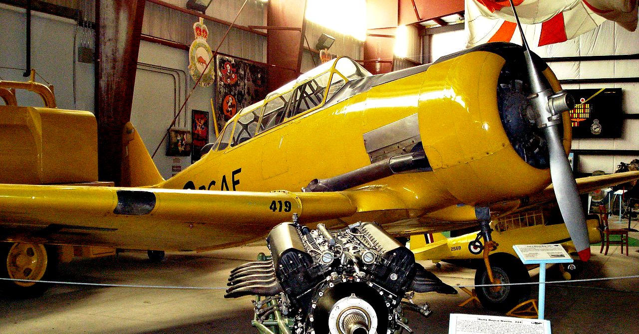 Canadian Warplanes (2) Alberta, Nanton, Bomber Command Museum of Canada
