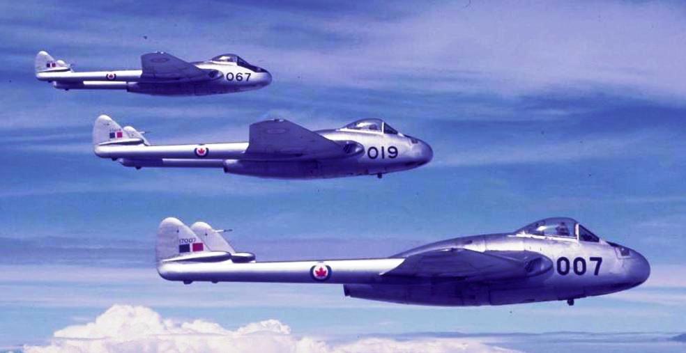 Canadian Warplanes 6: de Havilland DH.100 Vampire