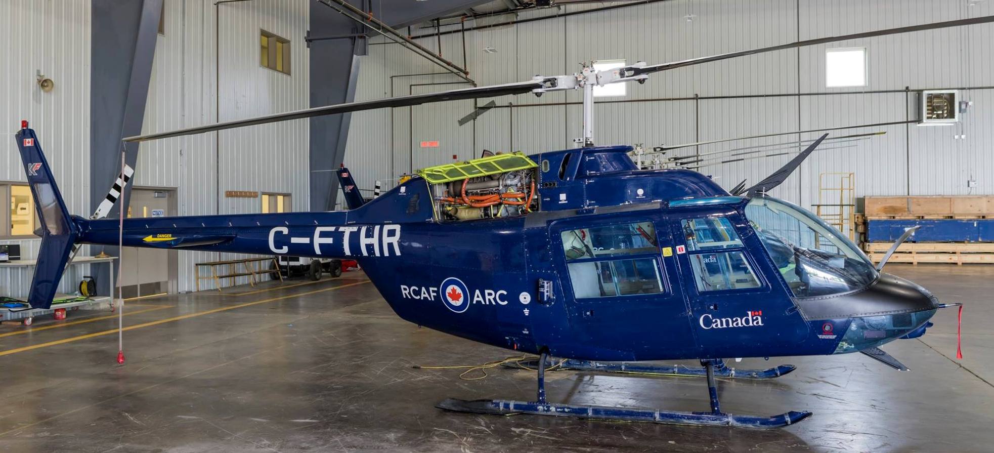 Canadian Warplanes 7: Bell CH-139 Jet Ranger helicopter