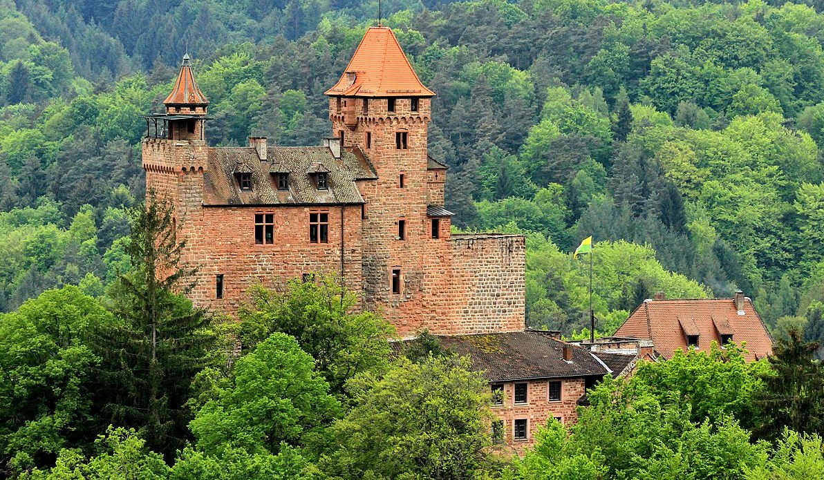 Castles in Germany near 3 (F) Wing, RCAF Station Zweibrücken, Rheinland ...