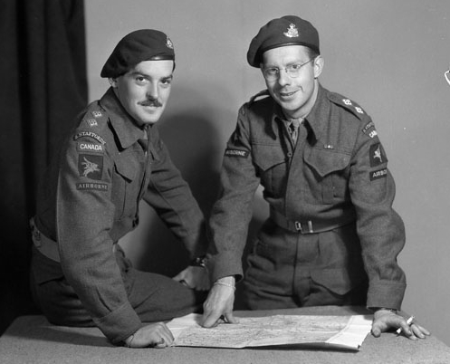 Canadian Army formations serving with British Divisions in North West ...