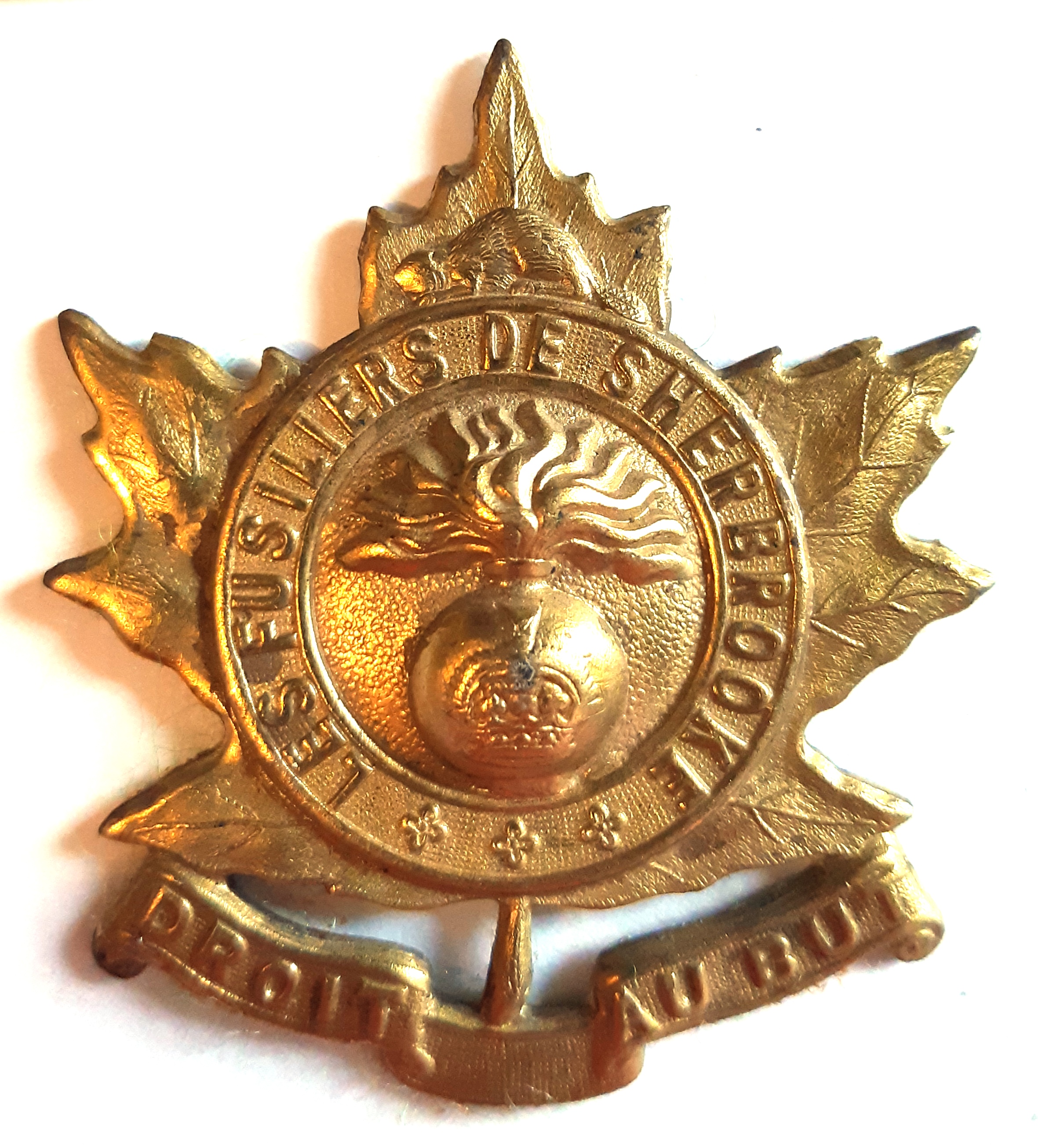 Canadian Militia badges, Quebec, York Sunbury Historical Society ...