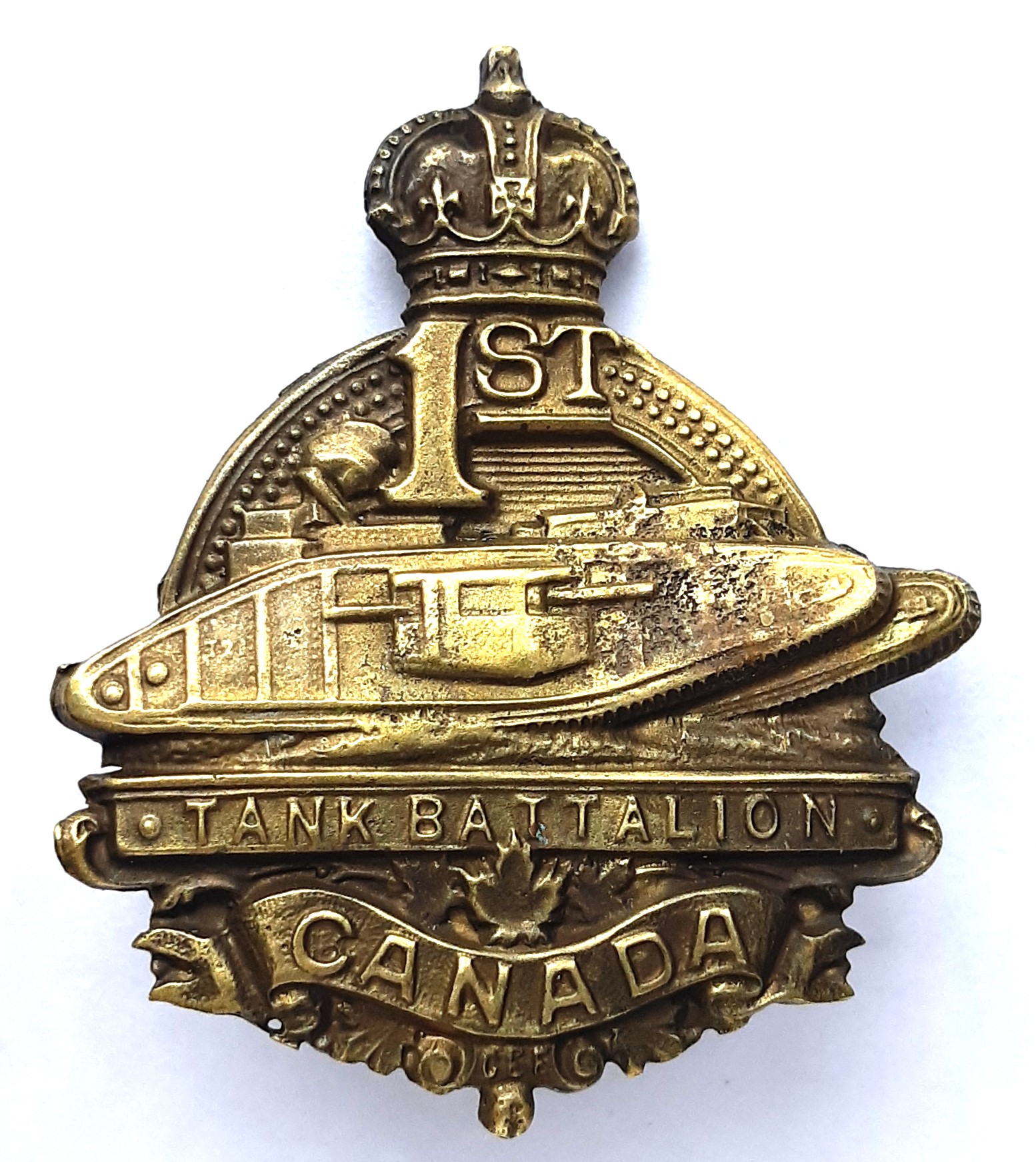 Canadian Expeditionary Force (30) 1st Canadian Tank Battalion