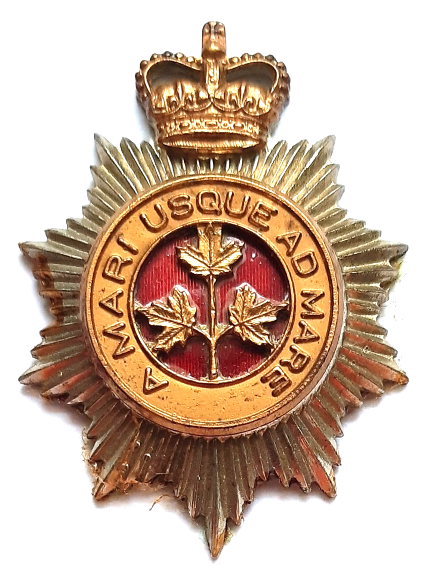 Canadian Militia badges, Infantry, 84th Regiment to the 110th Regiment, York Sunbury Historical ...