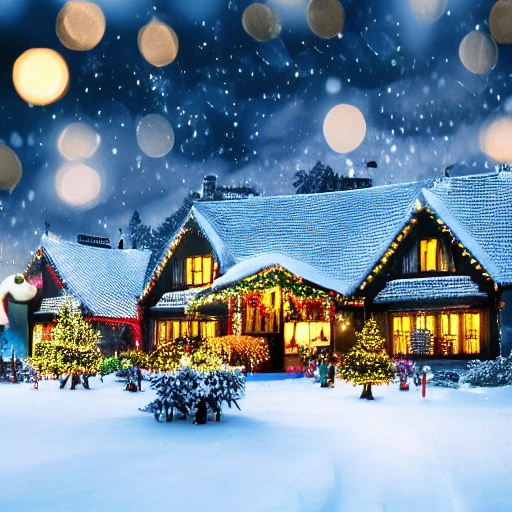 weihnachts wallpaper 4k - KI-generierte Bilder