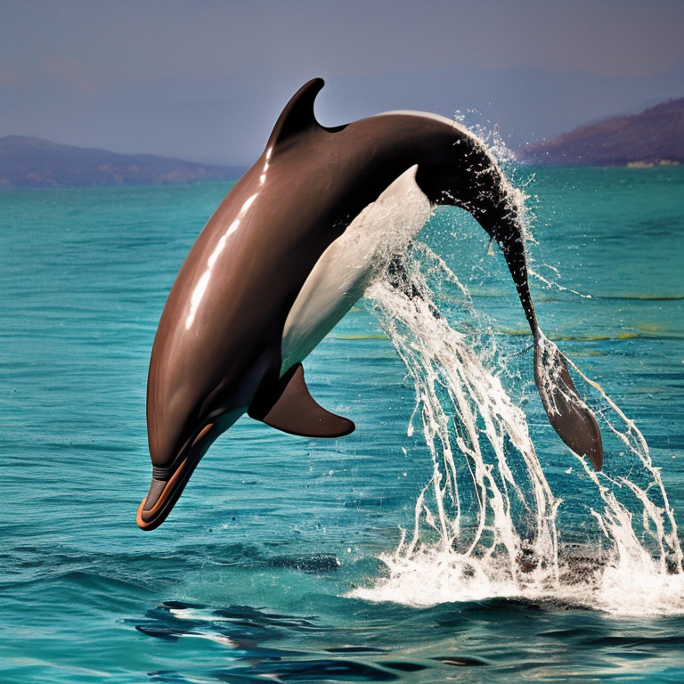 bilder von delfinen - KI-generierte Bilder