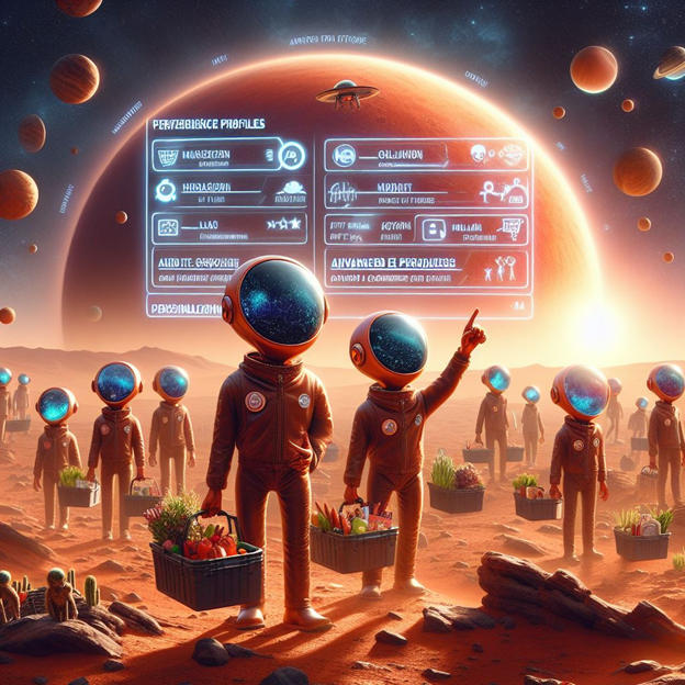 The Martian Shopping Experience: AIShopGenie's Galactic Revolution