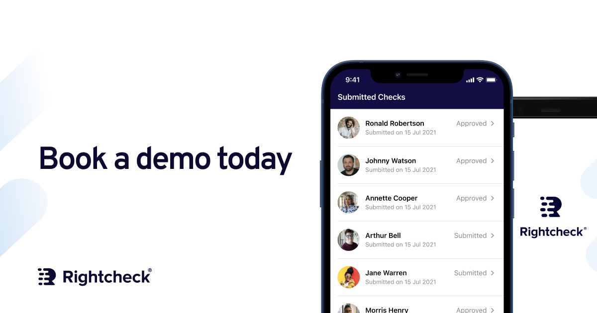Book a Demo | Rightcheck