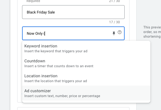 What Are Ad Customizers in Google Ads? | ZATO Marketing