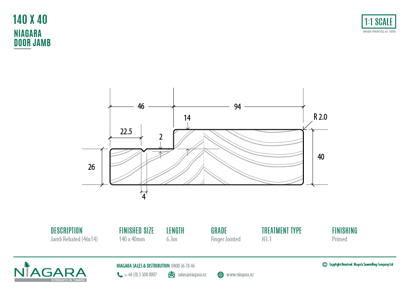 Door Jamb Profiles