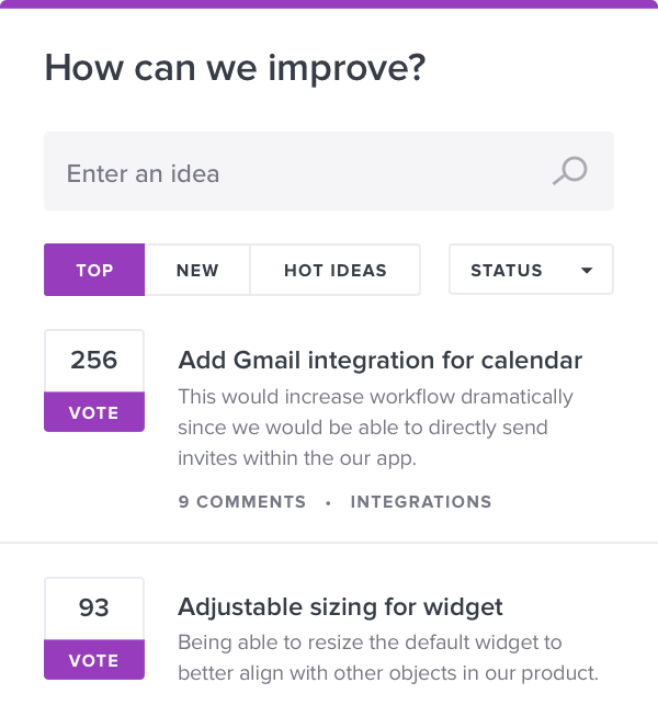 Powered by UserVoice - User Feedback Made Actionable