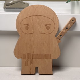 GiftGecko - Part 99 - OTOTO Ninja Cutting Board Amazon Link