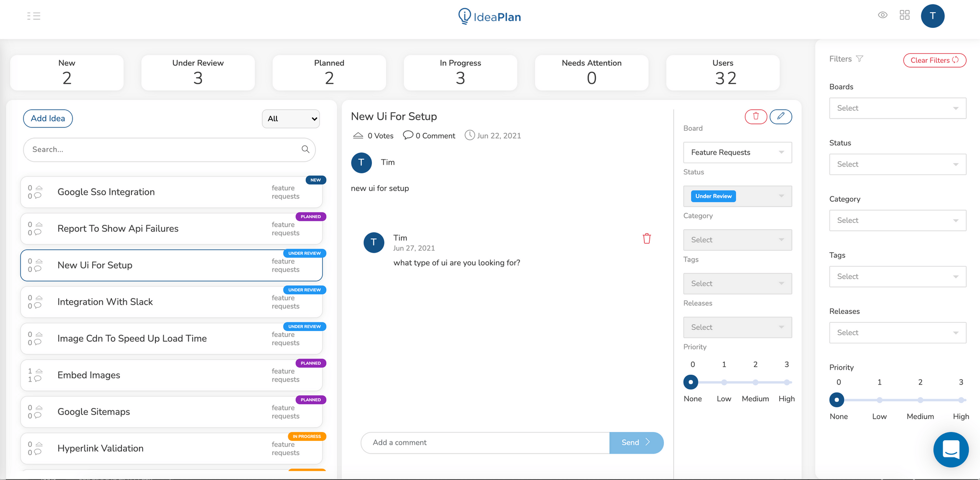 Customer Feedback Management Tool | IdeaPlan
