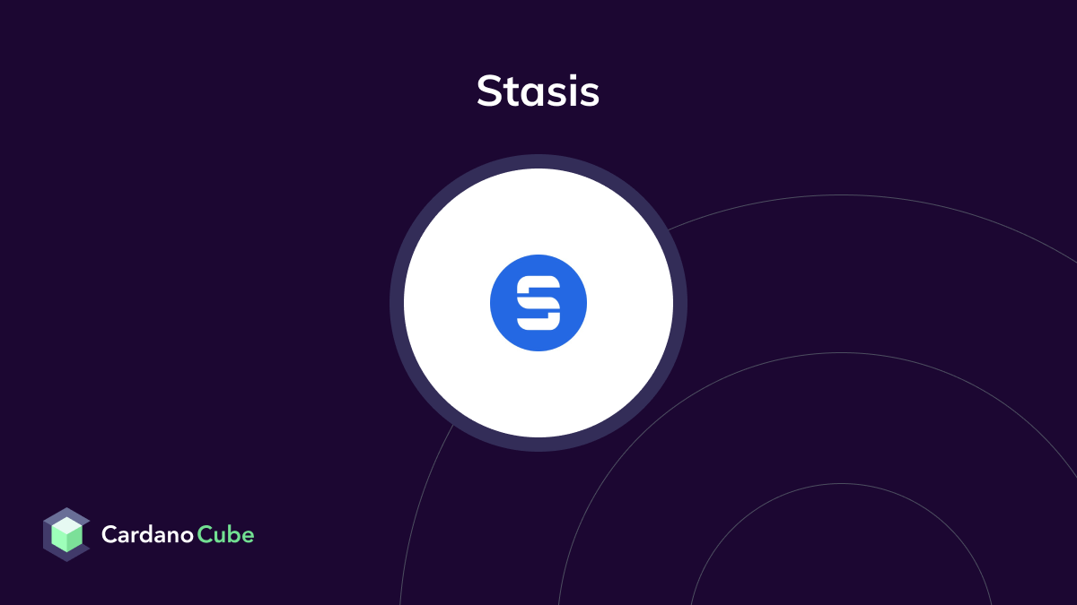 Stasis (SET) on the Cardano Blockchain | Prices, Charts, Teams ...