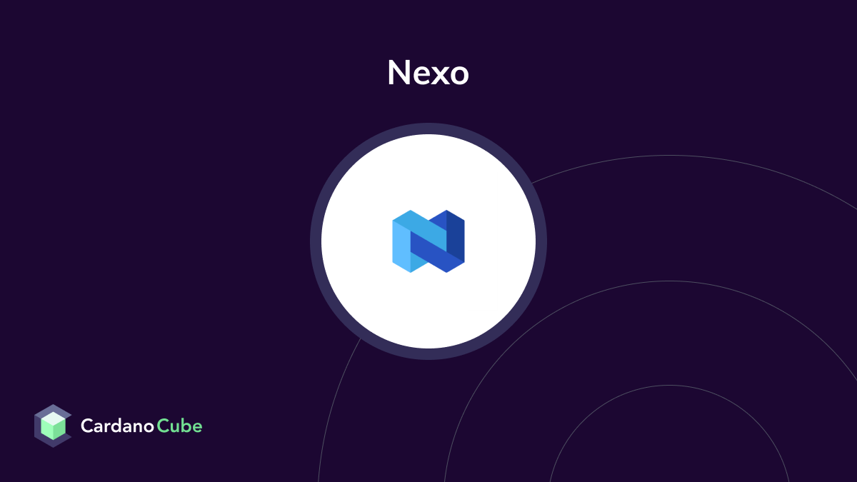 Nexo (NEXO) on the Cardano Blockchain | Prices, Charts, Teams & Ratings ...