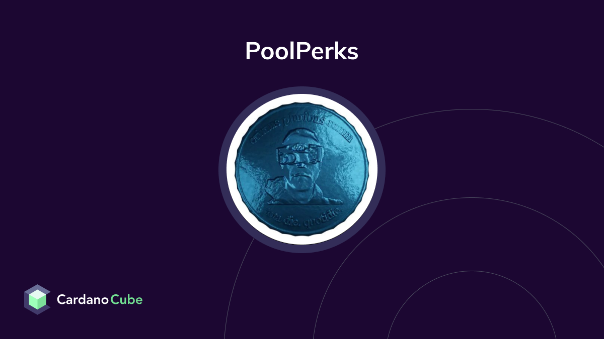 PoolPerks (-) on the Cardano Blockchain | Prices, Charts, Teams ...