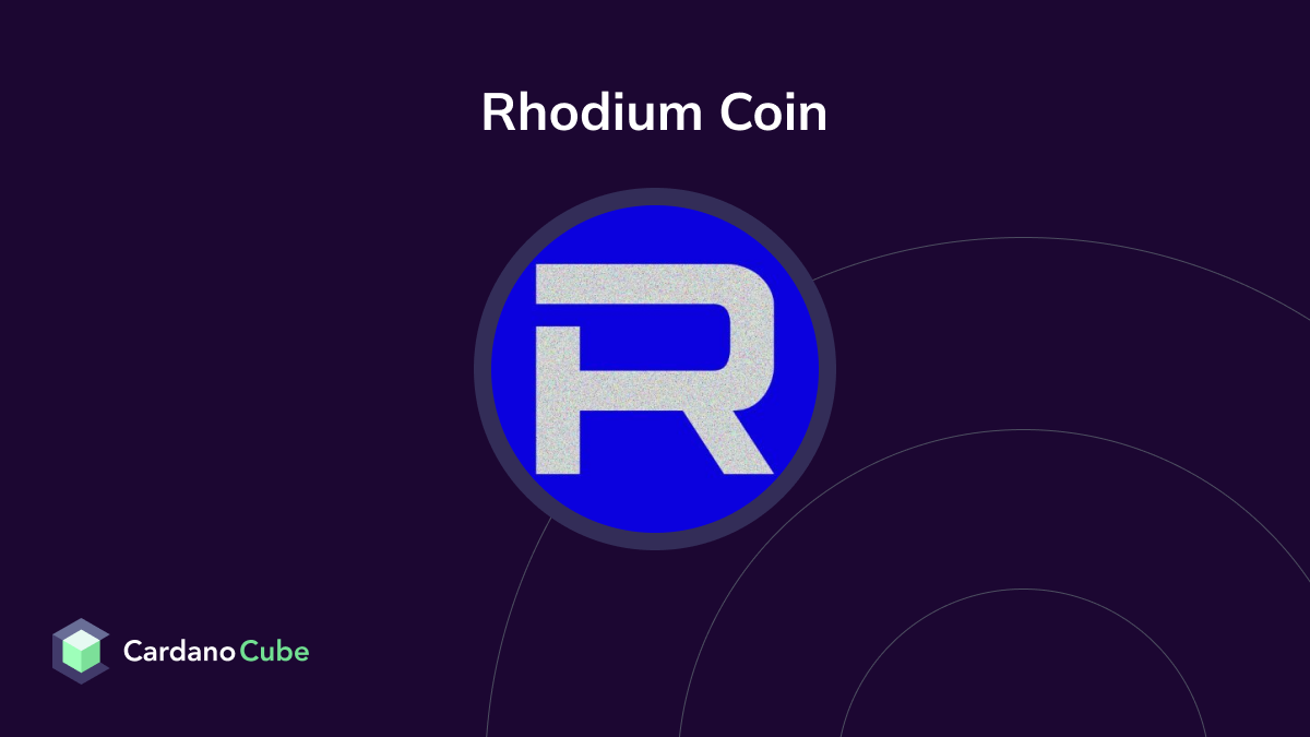 Rhodium Coin ($RHOD) on the Cardano Blockchain | Prices, Charts, Teams ...