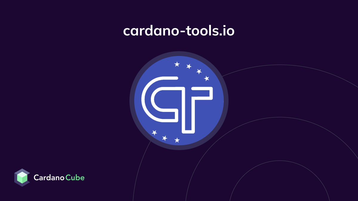 Cardano Tools (NFT) on the Cardano Blockchain | Prices, Charts, Teams ...