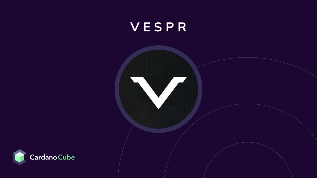 VESPR (WALLET) on the Cardano Blockchain | Prices, Charts, Teams ...