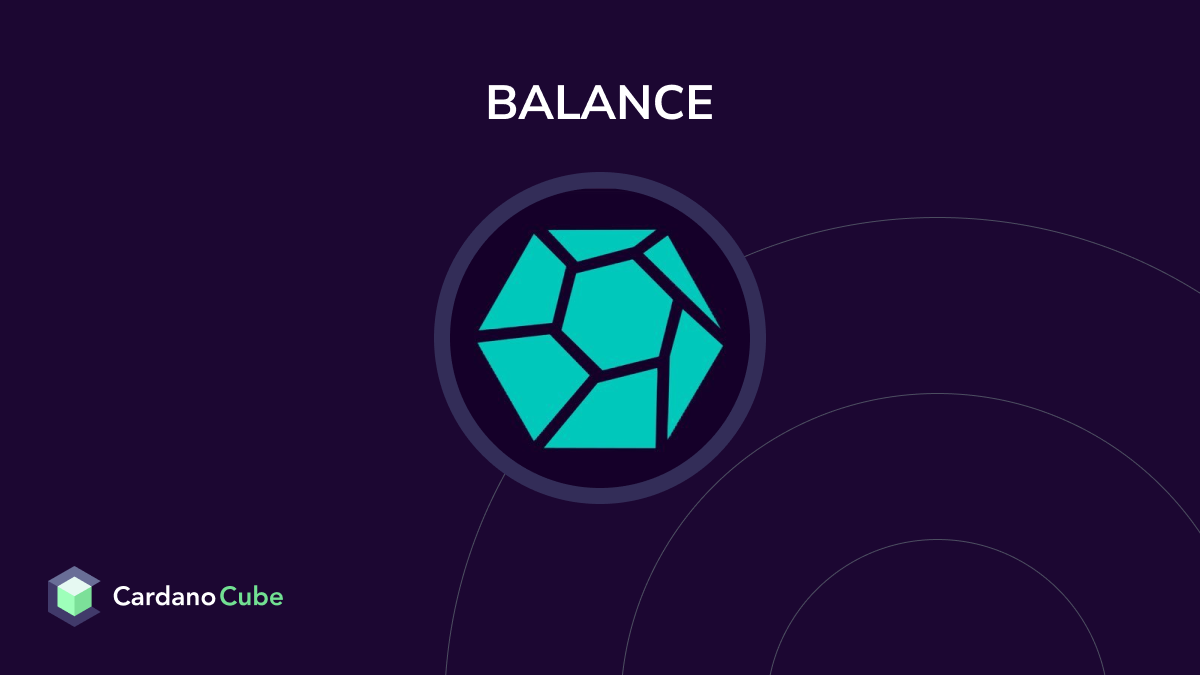 BALANCE - Balance Analytics (TOOLS) on the Cardano Blockchain | Prices ...