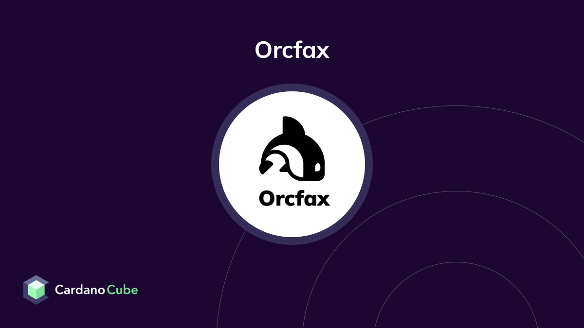 Orcfax (ORACLE) on the Cardano Blockchain | Prices, Charts, Teams & Ratings - CardanoCube.com