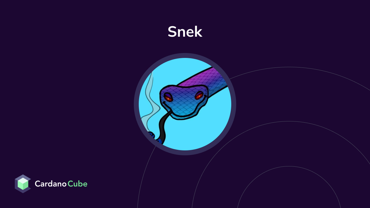 Snek (MEME) on the Cardano Blockchain | Prices, Charts, Teams & Ratings ...