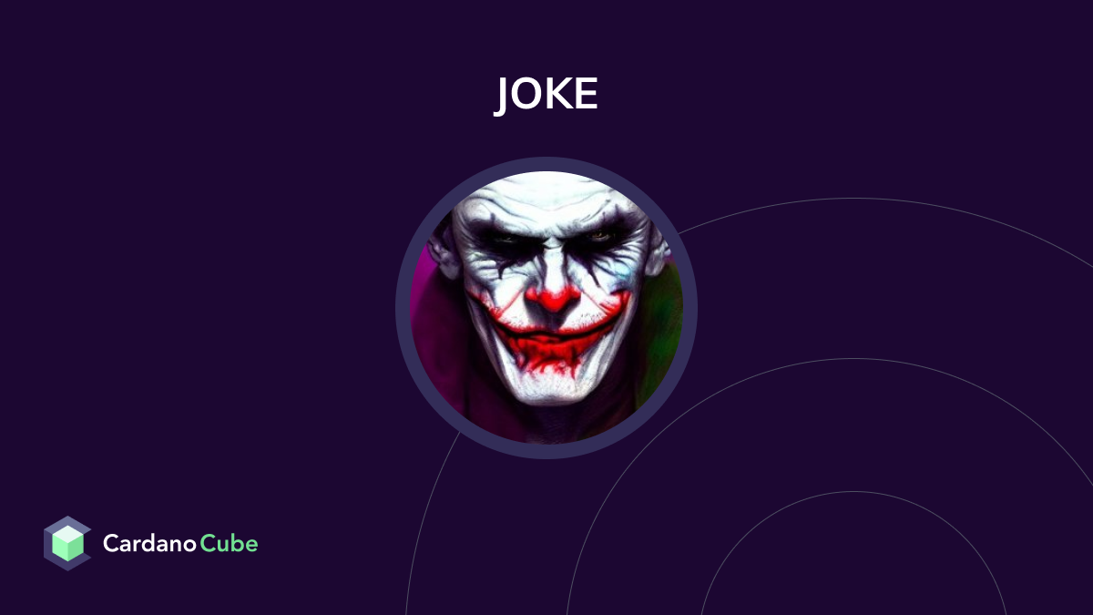 JOKE (JOKE) on the Cardano Blockchain | Prices, Charts, Teams & Ratings ...