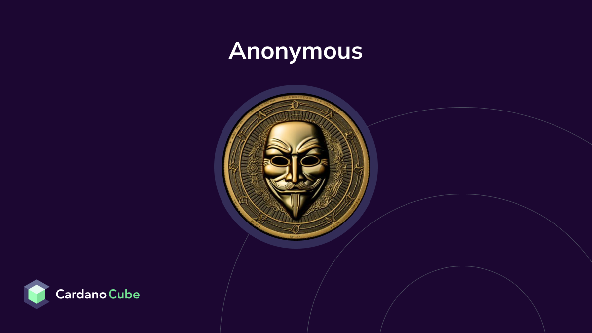 Anonymous (ANON) on the Cardano Blockchain | Prices, Charts, Teams ...