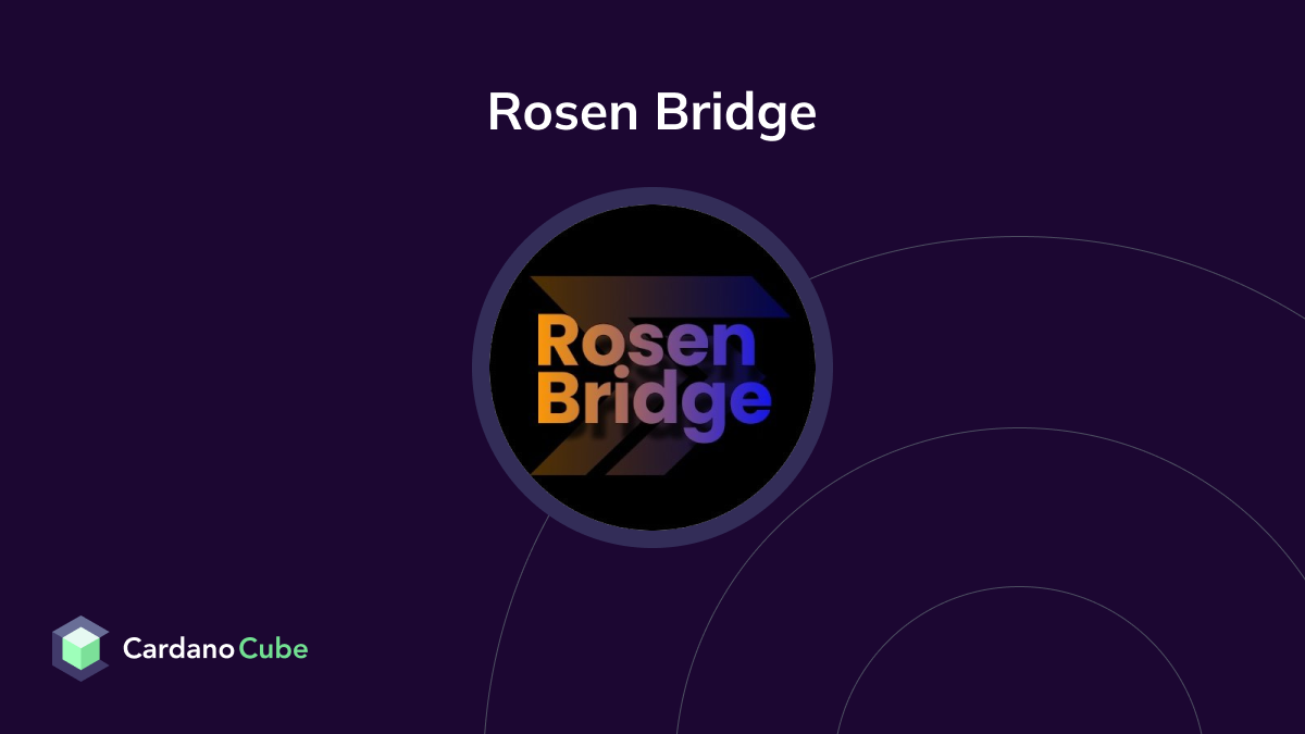 Rosen Bridge (BRIDGE) on the Cardano Blockchain | Prices, Charts, Teams ...