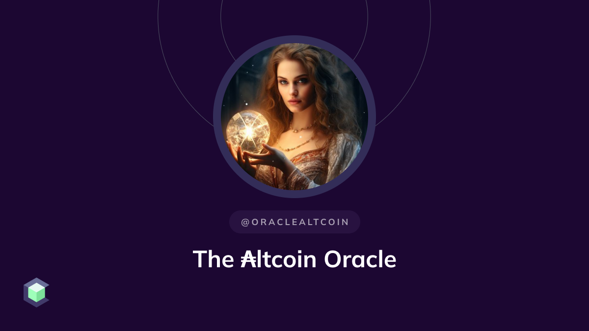 The Altcoin Oracle (@OracleAltcoin) Cardano Community Member | Top projects, Twitter and more ...