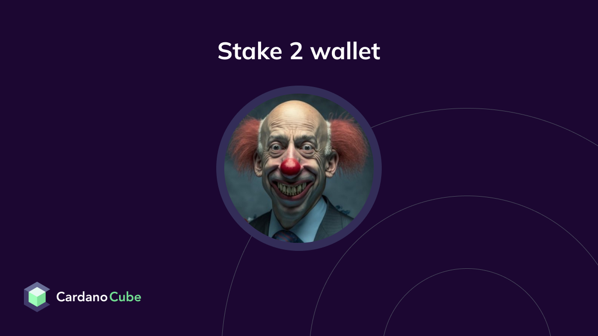 Stake 2 wallet (STAKE2) on the Cardano Blockchain | Prices, Charts ...