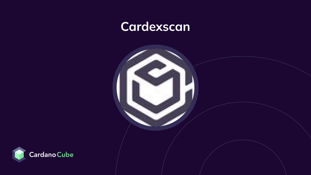 Cardexscan () on the Cardano Blockchain | Prices, Charts, Teams ...