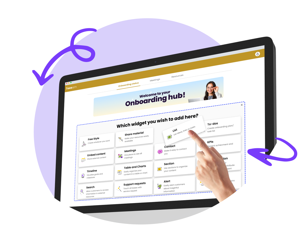 B2B Customer Interface for Customer Success Managers | EverAfter