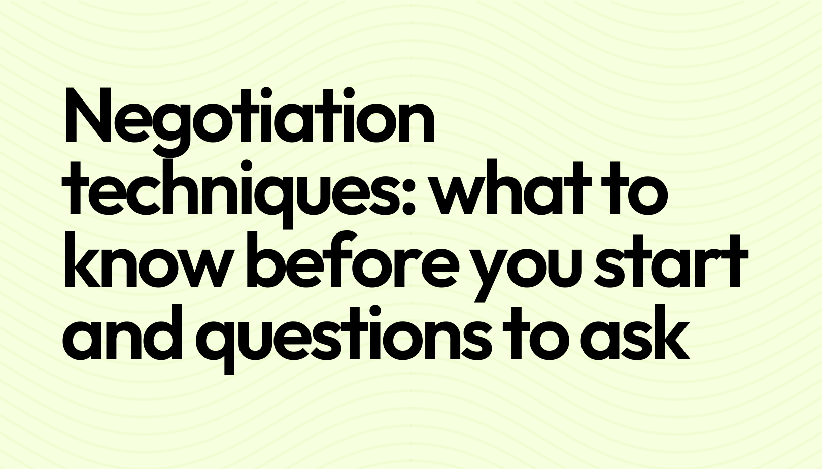 Navigating the Offer: A Guide to Smart Negotiation